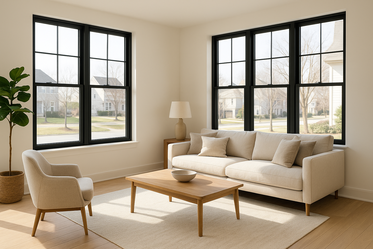 Modern Black Window Frames for Chicago: Design + Cost Guide - Midwest ...